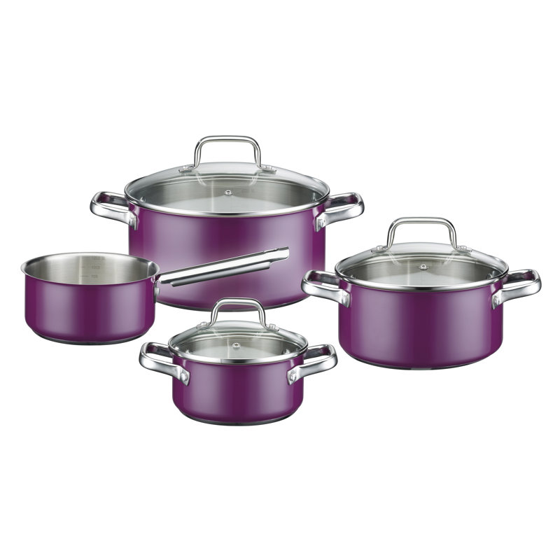 GSW Magic 7 Piece Stainless Steel Cookware Set & Reviews | Wayfair.co.uk