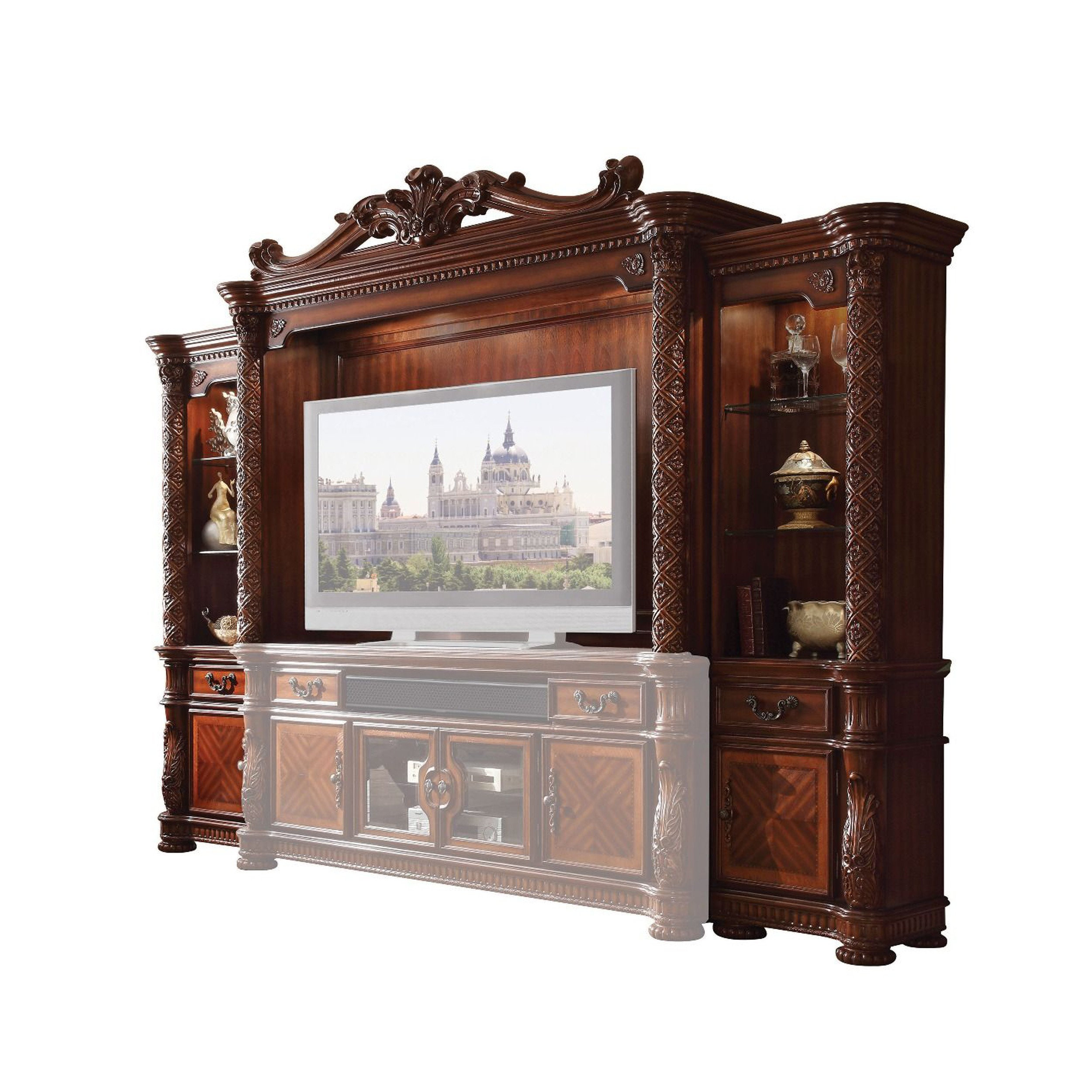 Benjara Entertainment Center for TVs up to 78" | Wayfair