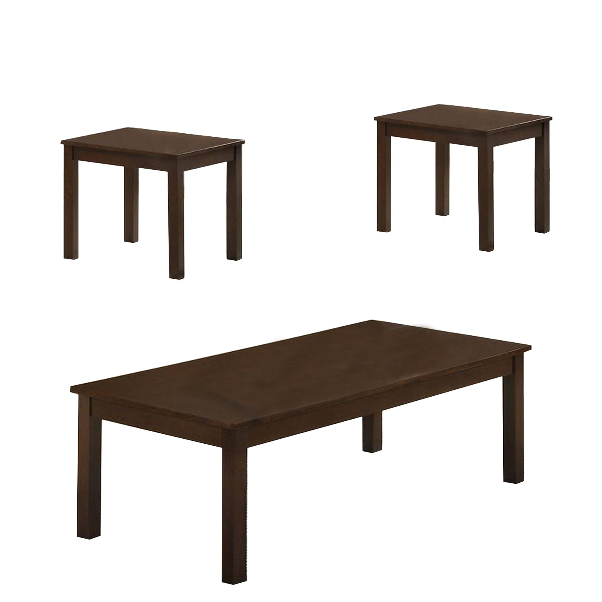 Latitude Run® Deziah 3 - Piece Living Room Table Set | Wayfair