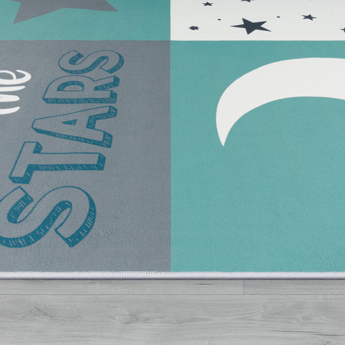 Isabelle & Max Leary Blue Rug & Reviews | Wayfair.co.uk