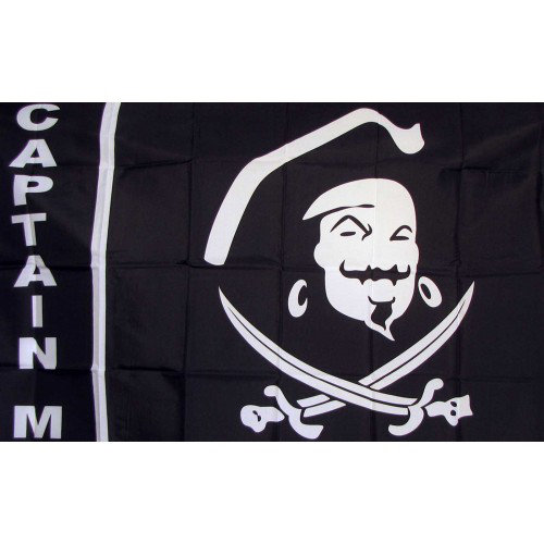 NeoPlex Captain Morgan Pirate Traditional Flag | Wayfair