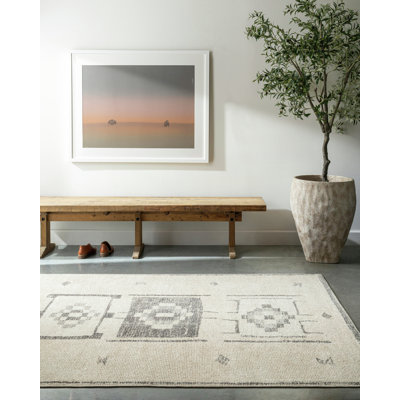 Becki Owens x Surya Solana Vintage Charcoal/Beige Area Rug & Reviews ...