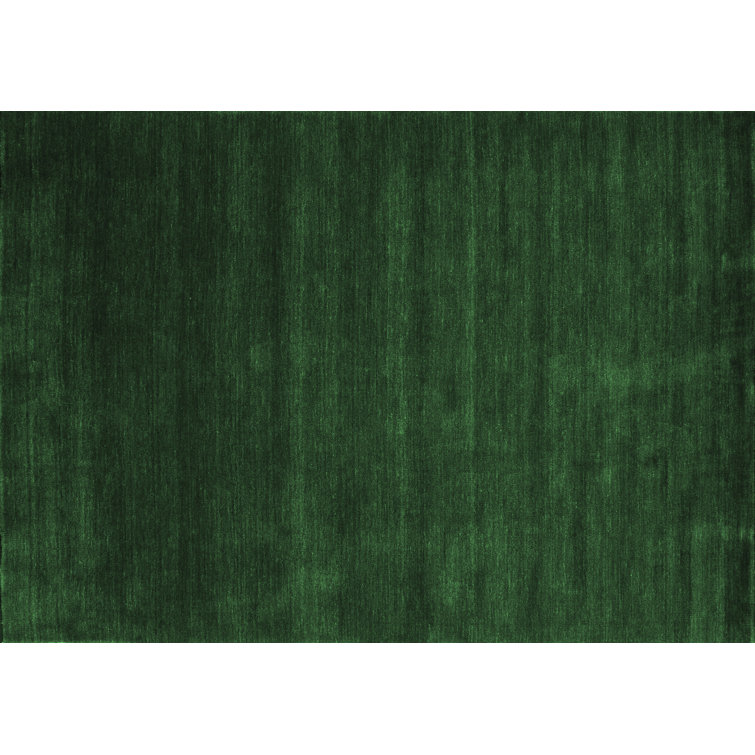 Latitude Run® Contemporary 57 Emerald Green Area Rugs | Wayfair