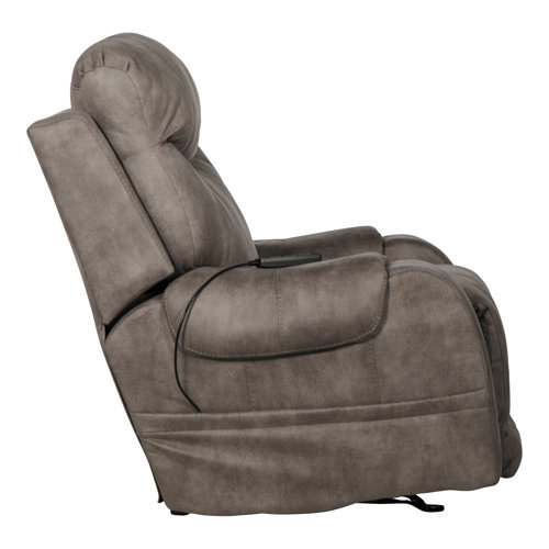 Latitude Run® Recharger Power Rocker Recliner with Adjustable Headrest ...