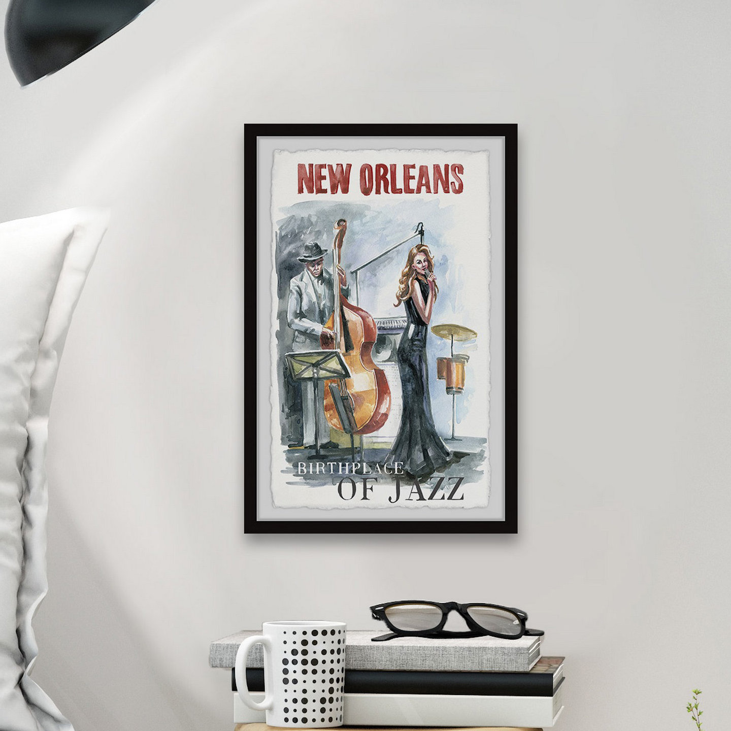 Red Barrel Studio® Jazz Birthplace - Picture Frame Advertisements | Wayfair