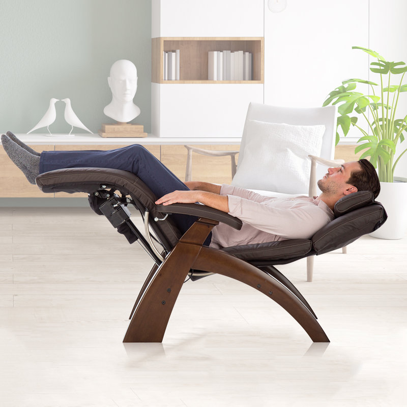 Human Touch Leather Power Recliner - Wayfair Canada