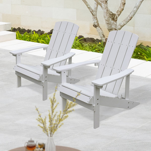 Rosecliff Heights Poly Adorondic Outside Chairs | Wayfair