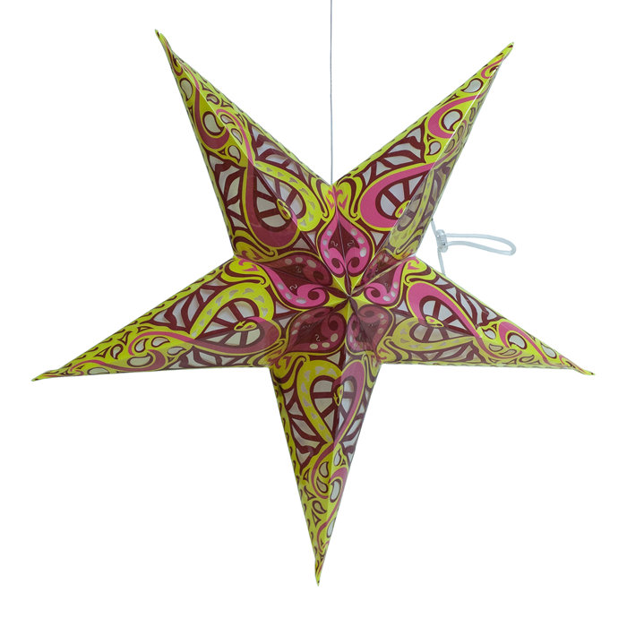 Canora Grey Brigit 22.5" Solar Powered Outdoor Hanging Light & Reviews ...