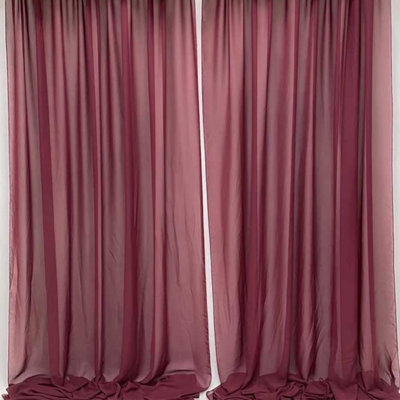 Koyal Wholesale Mauve Backdrop Wedding Curtains | Wayfair