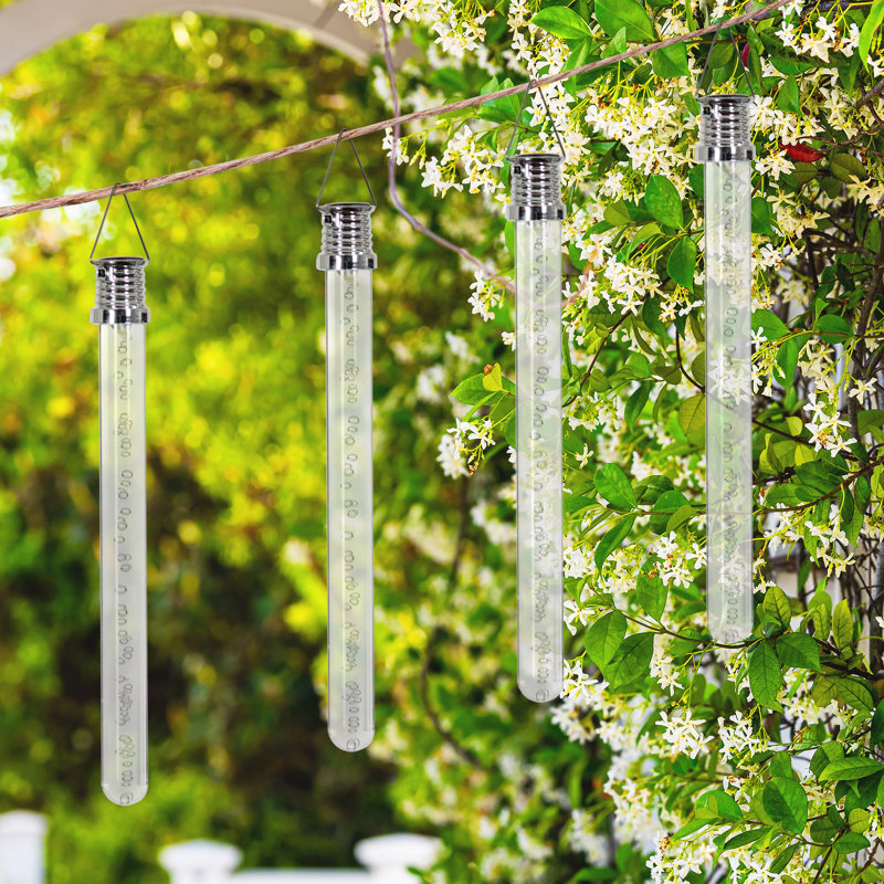 Exhart Solar Acrylic Bubble Stick LED Light, 10 Inch & Reviews | Wayfair