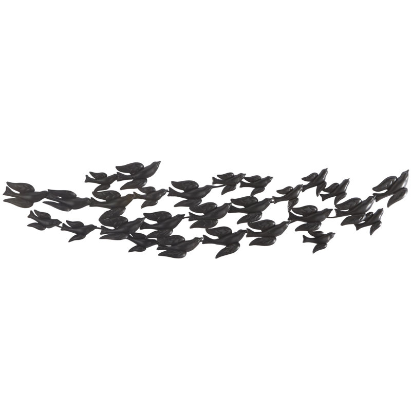 Breakwater Bay Swallow Flock Metal Wall Decor & Reviews | Wayfair