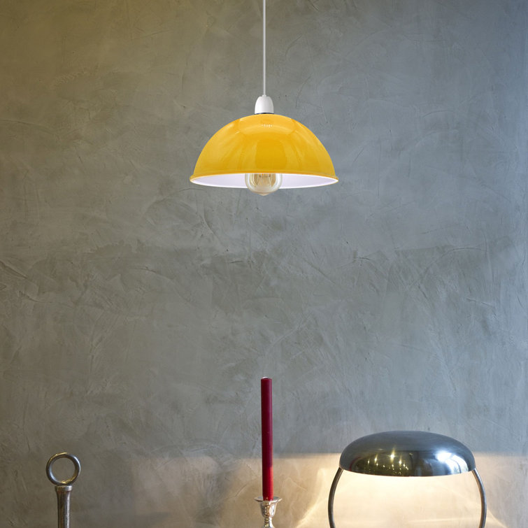 George Oliver Atanaska 14cm H x 30cm W Metal Dome Lamp Shade ( Uno ) in ...