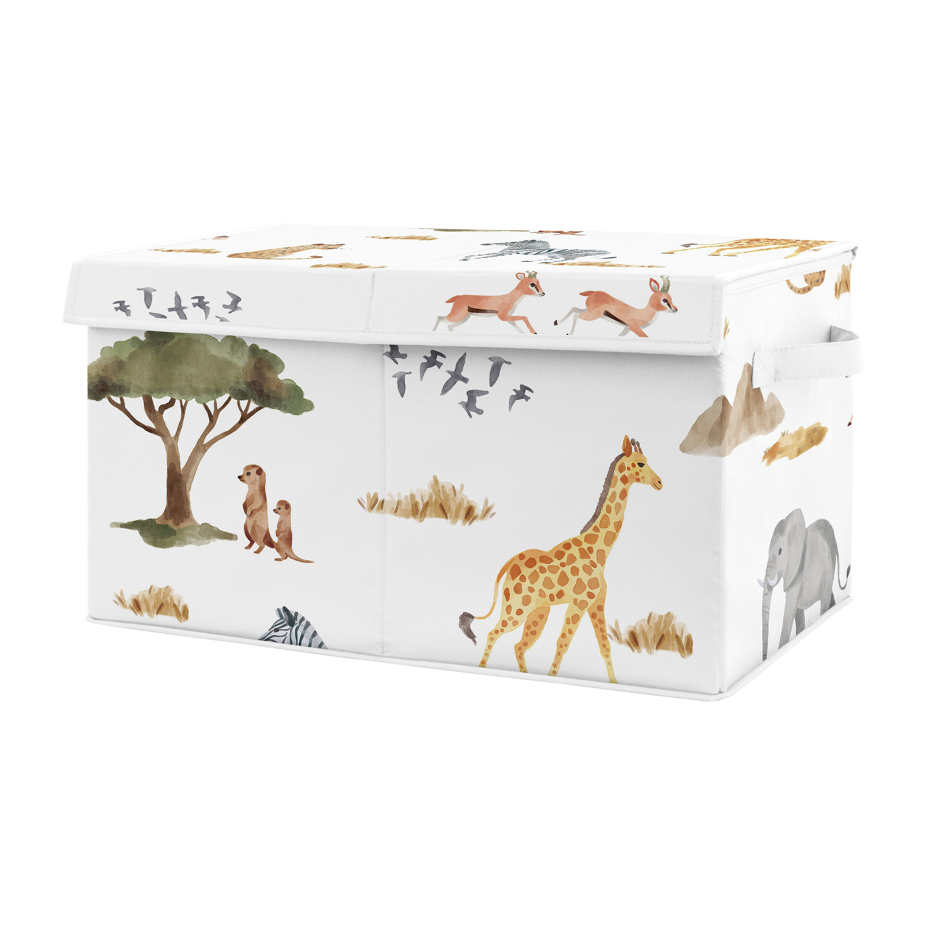 Sweet Jojo Designs Fabric Toy Box | Wayfair