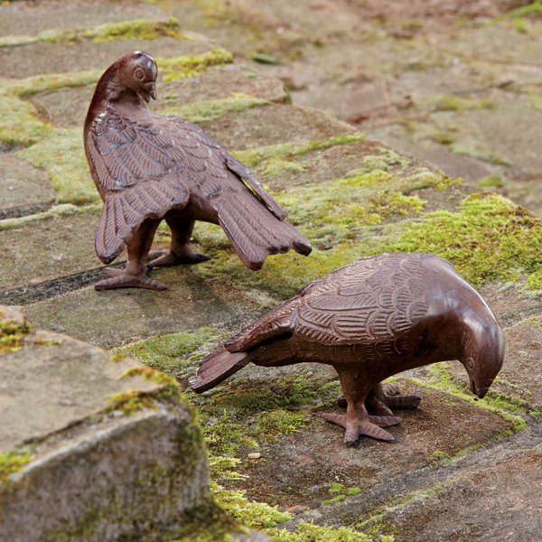 Alcott Hill® Ellen Bronze Doves & Reviews | Wayfair