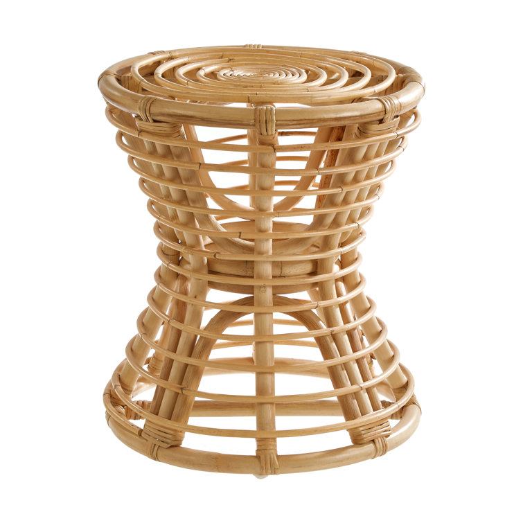 Bay Isle Home Berwyn 45Cm Tall Solid Wood Stool | Wayfair.co.uk