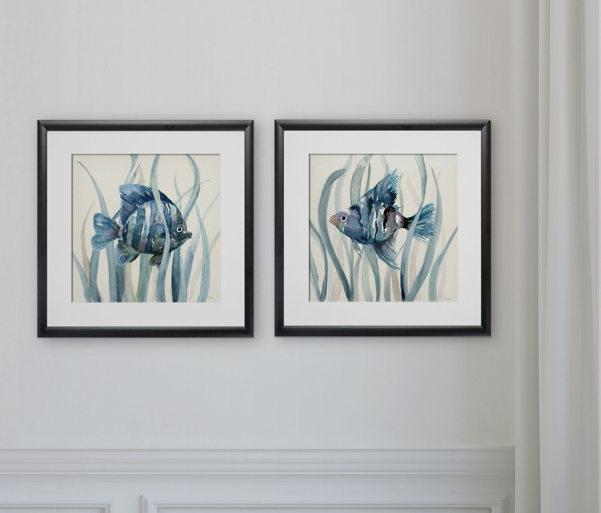 Rosecliff Heights Fish - 2 Piece Set on & Reviews | Wayfair