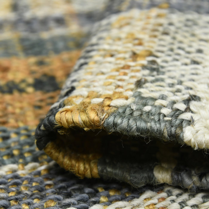 Gracie Oaks One Handmade Jute/Sisal Green Rug & Reviews | Wayfair