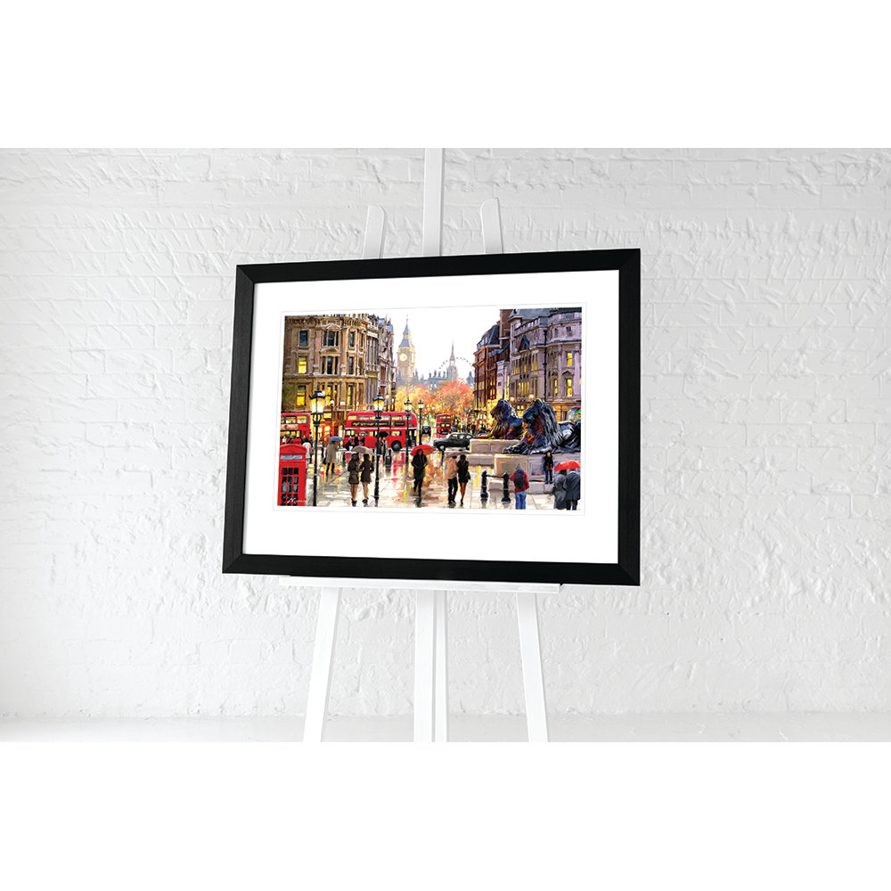 Brayden Studio London Landscape by Richard Macneil - Picture Frame ...