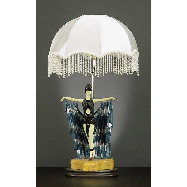 Astoria Grand Mattis Fabric with Fringe Night Light & Reviews | Wayfair