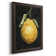 August Grove® Dark Lemon II - Picture Frame Print on Canvas | Wayfair