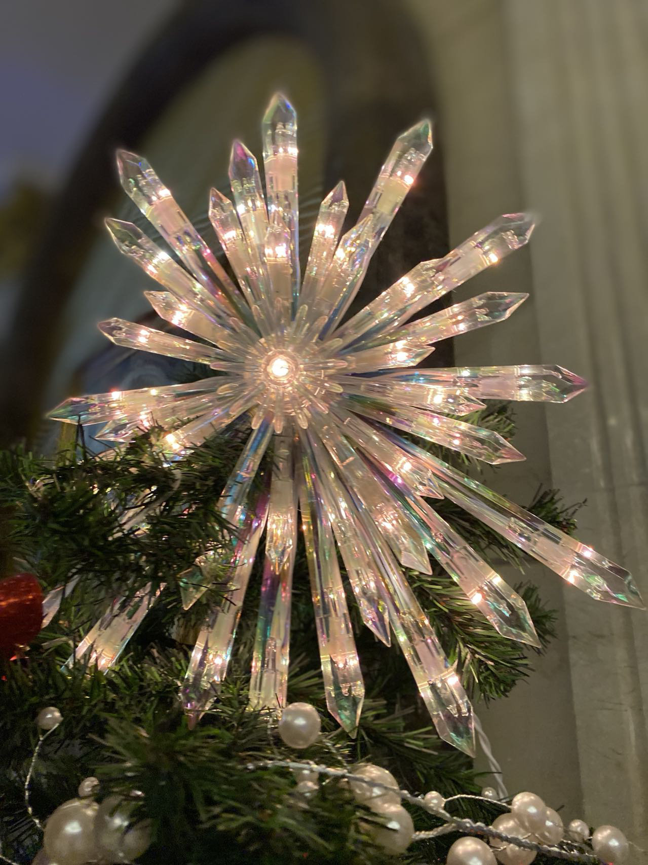 The Holiday Aisle® Solid Color Tree Topper Lighted & Reviews | Wayfair