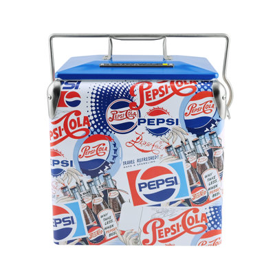 Permasteel Pepsi 14-Quart Small Portable Cooler - Heritage Limited ...