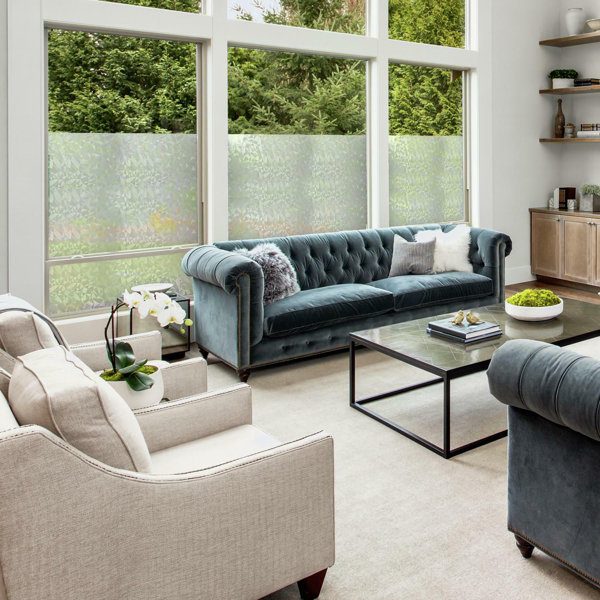 Symple Stuff Etched Glass Window Decal | Wayfair