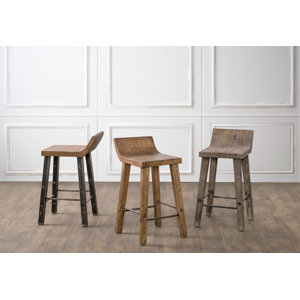 Joss & Main Carlson Solid Wood Stool & Reviews | Wayfair