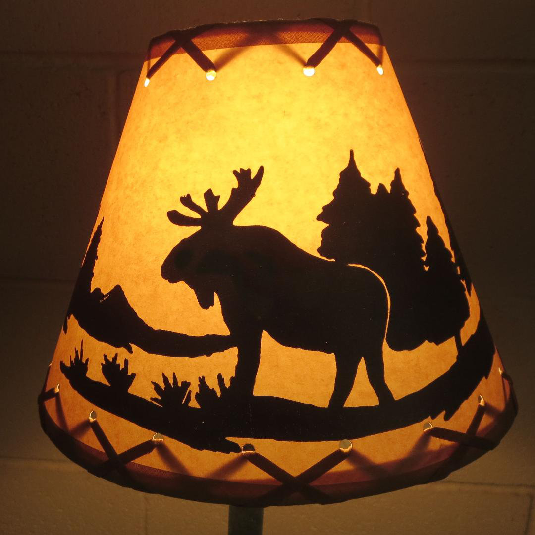 Millwood Pines 8.25'' H Paper Empire Lamp Shade ( Clip On ) in Oiled ...