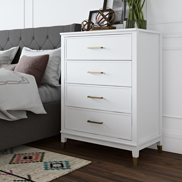 CosmoLiving by Cosmopolitan 4 - Drawer Chest of Drawers & Reviews ...