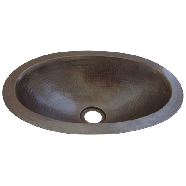 Novatto Cordoba 17'' L Single Bowl Copper Kitchen Sink & Reviews | Wayfair