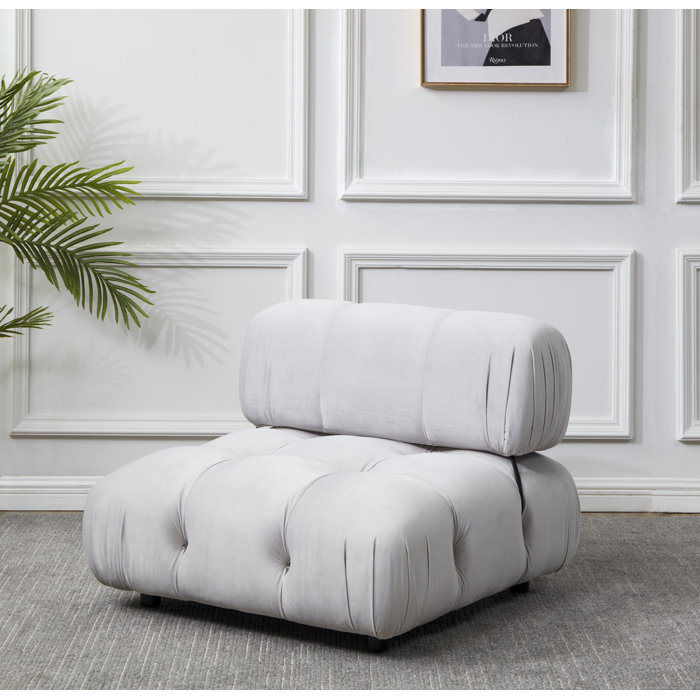 AllModern Mio Upholstered Slipper Chair | Wayfair