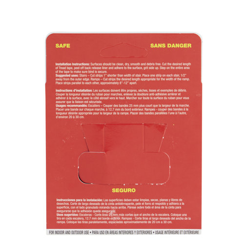 Mohawk Home Gripper Tape Gray Stair Tread & Reviews | Wayfair