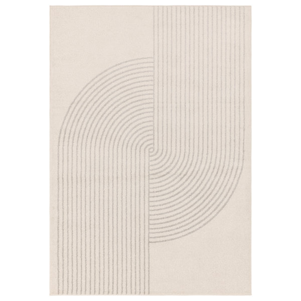 Ivy Bronx Muse Cream Arch Area Rug | Wayfair.co.uk