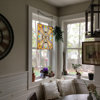 Astoria Grand Charlotte Square Glass Window Panel & Reviews | Wayfair