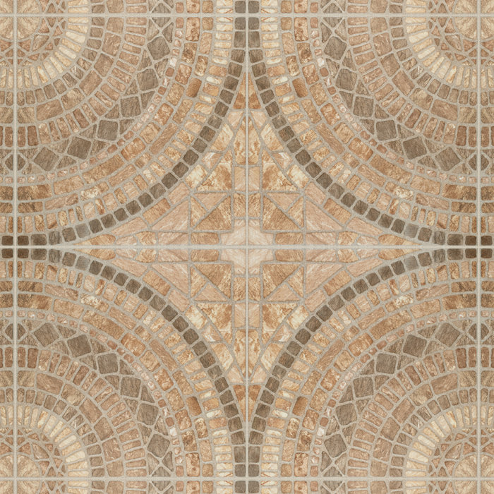 Merola Tile Terra 18" x 18" Ceramic Pebbles Wall & Floor Tile & Reviews ...