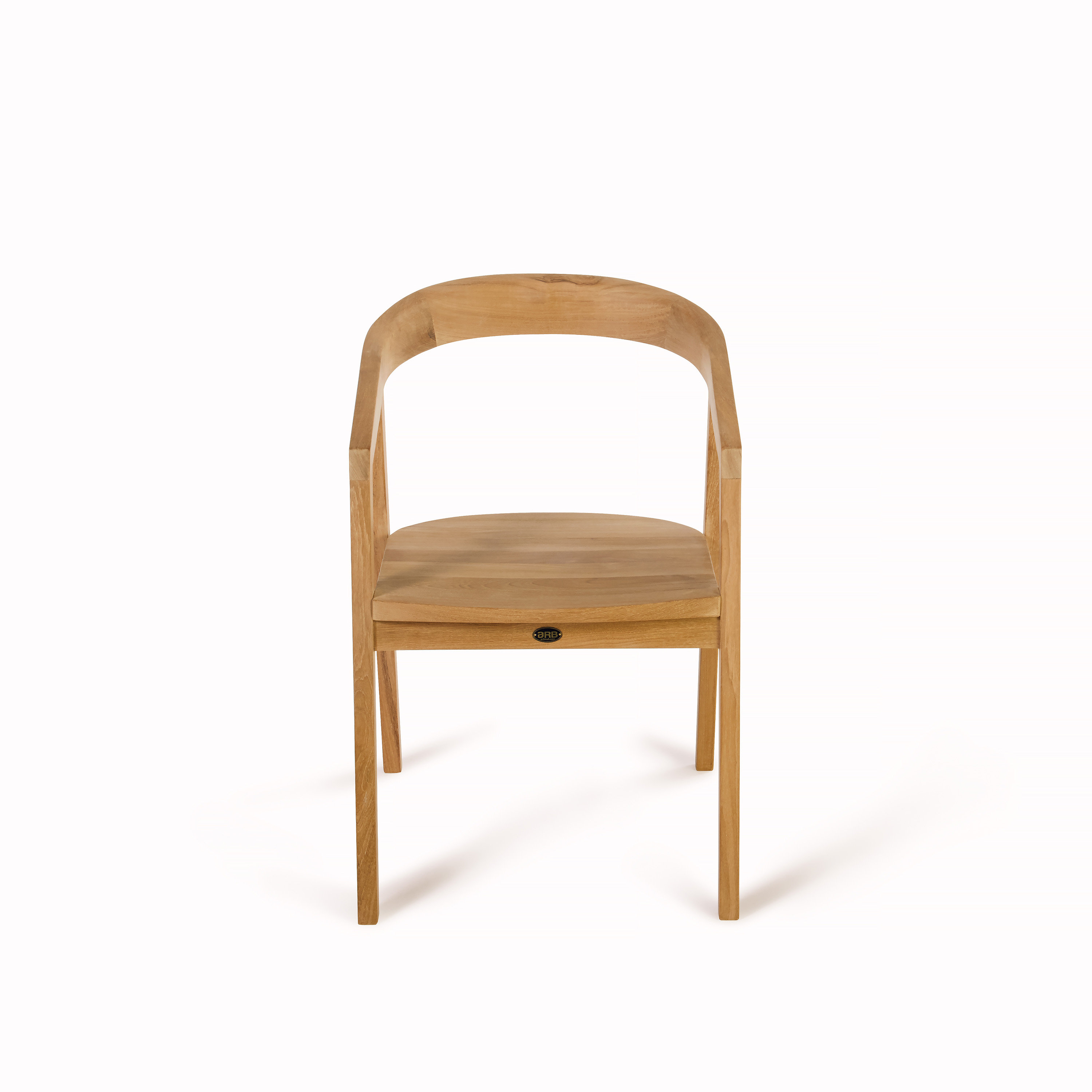 Loon Peak® Ellie Maye Teak Patio Dining Armchair Wayfair