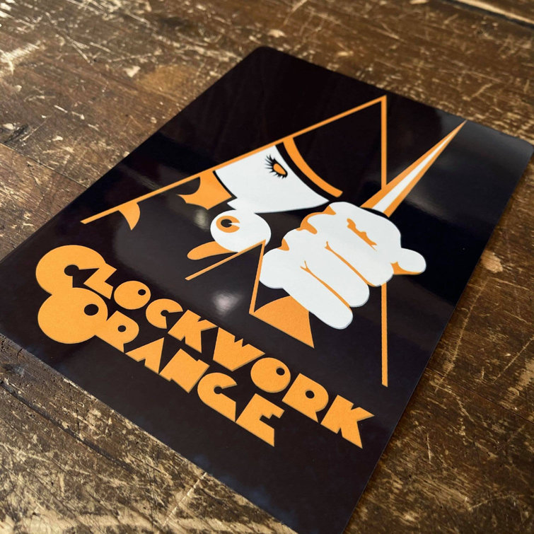East Urban Home Clockwork Orange Wall Décor | Wayfair.co.uk