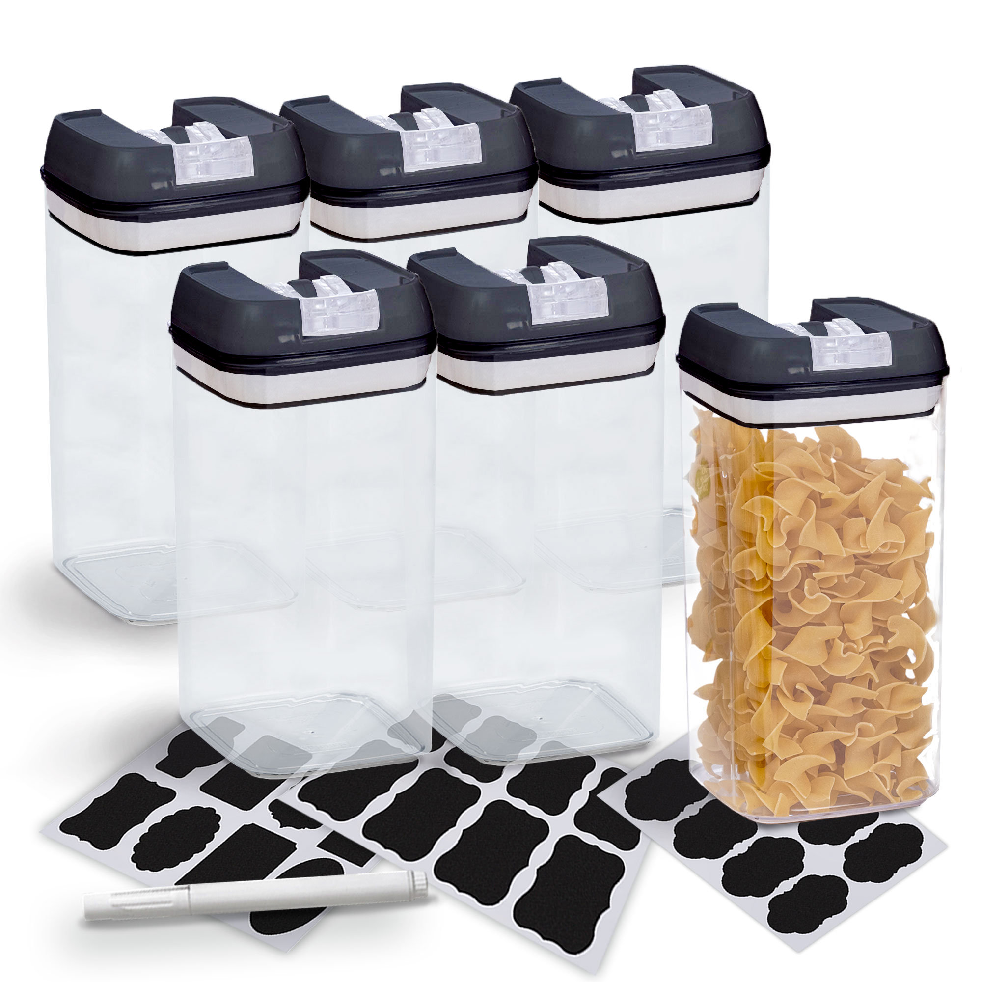 Cheer Collection 6 Container Food Storage Set | Wayfair