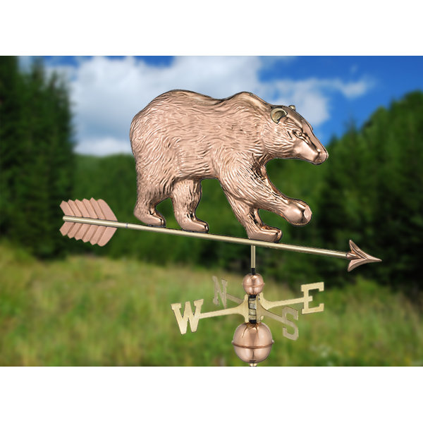 Good Directions Bear Weathervane | Wayfair