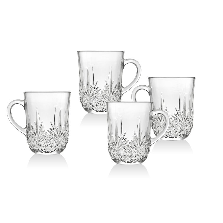 Godinger Silver Art Co Dublin Crystal Coffee Mugs | Wayfair