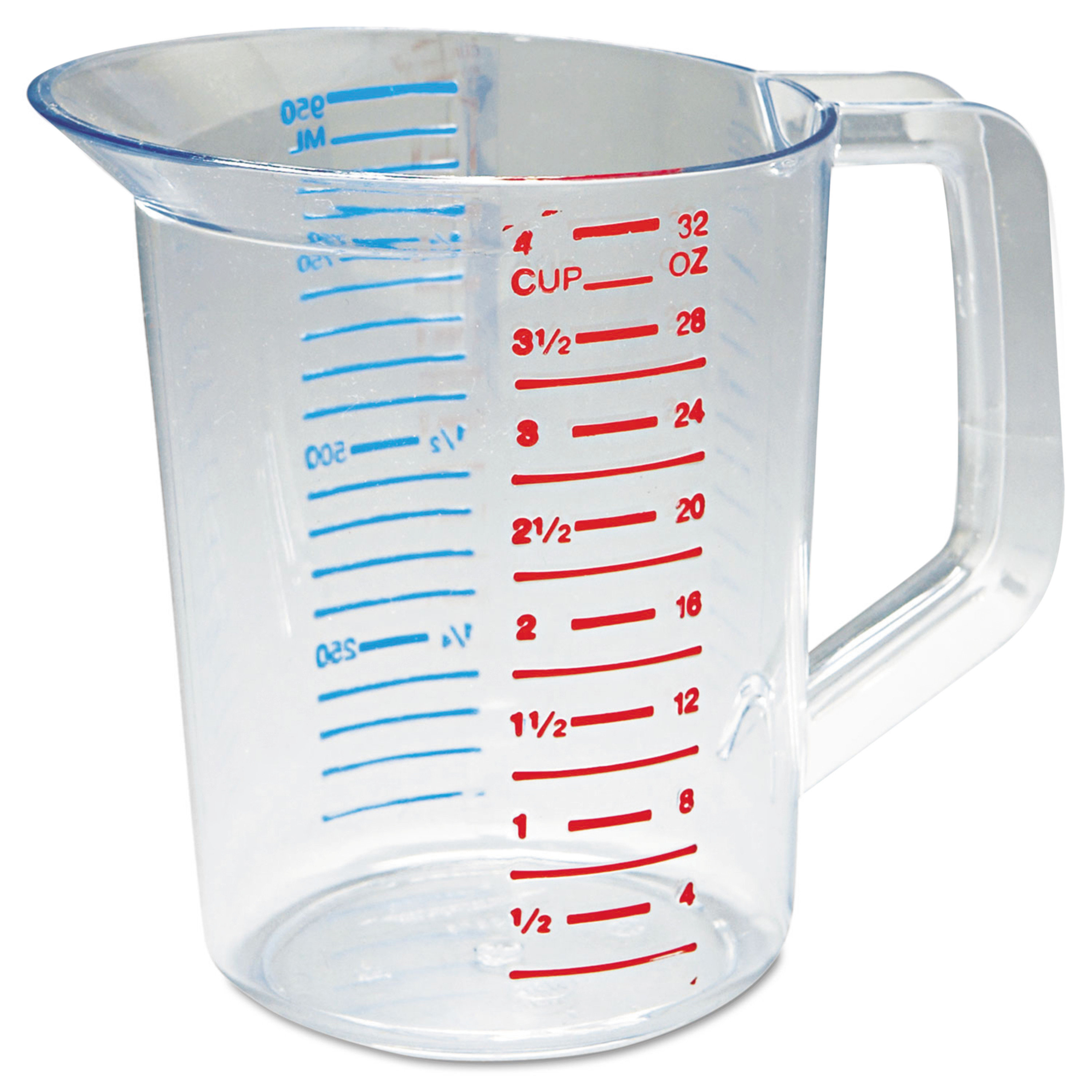 Rubbermaid Commercial Products Plastic Liquid Measuring Cups | Wayfair