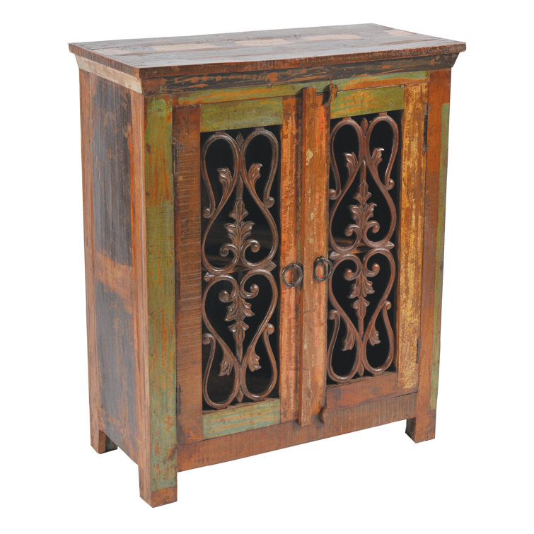 Loon Peak® Jalen Iron 2 Door Server | Wayfair