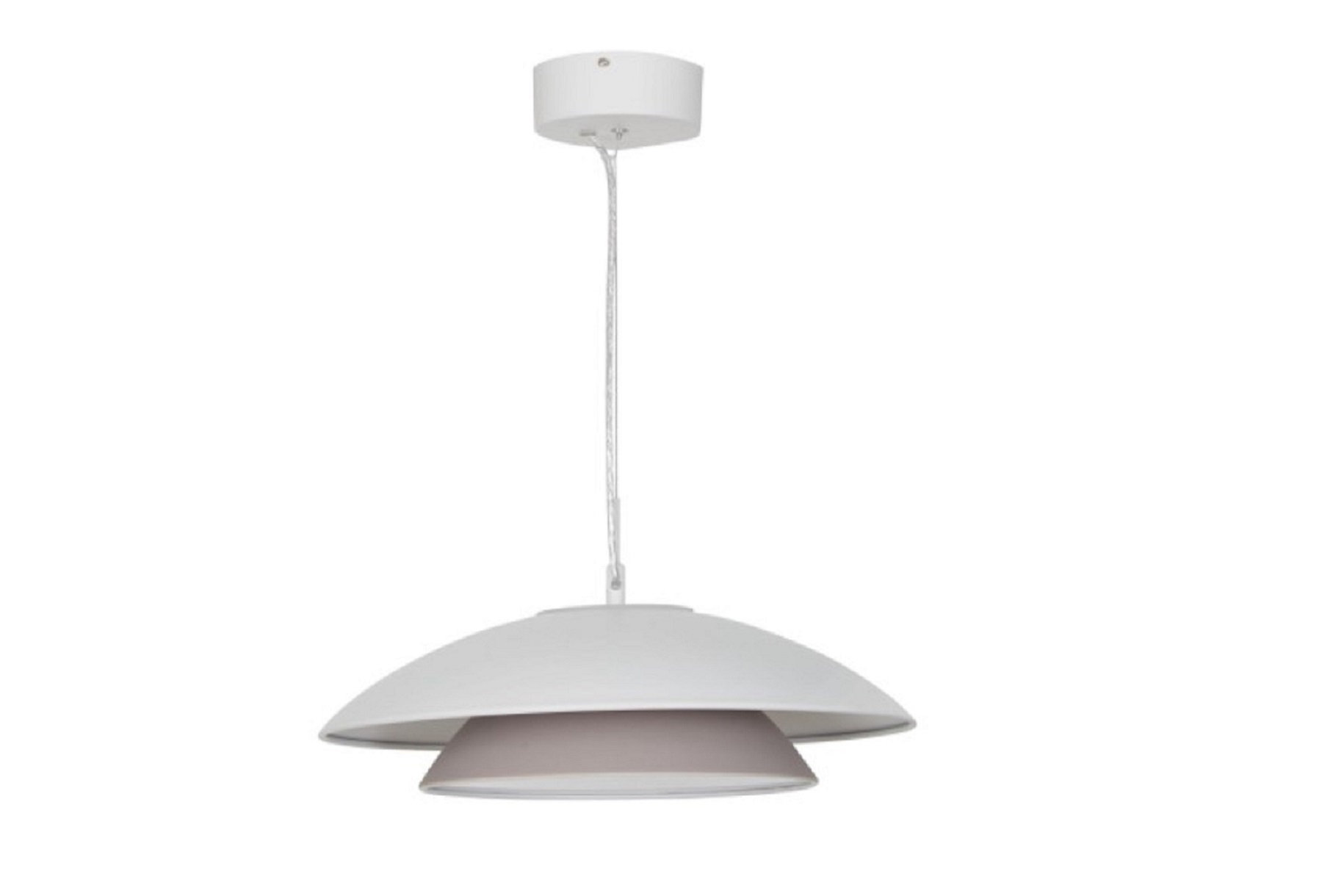 Orren Ellis Naturals Retro Off-White Pendant Light | Wayfair