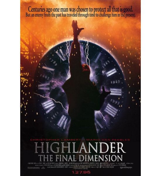 Posterazzi Pop Culture Graphics Highlander 3 The Final Dimension Movie ...