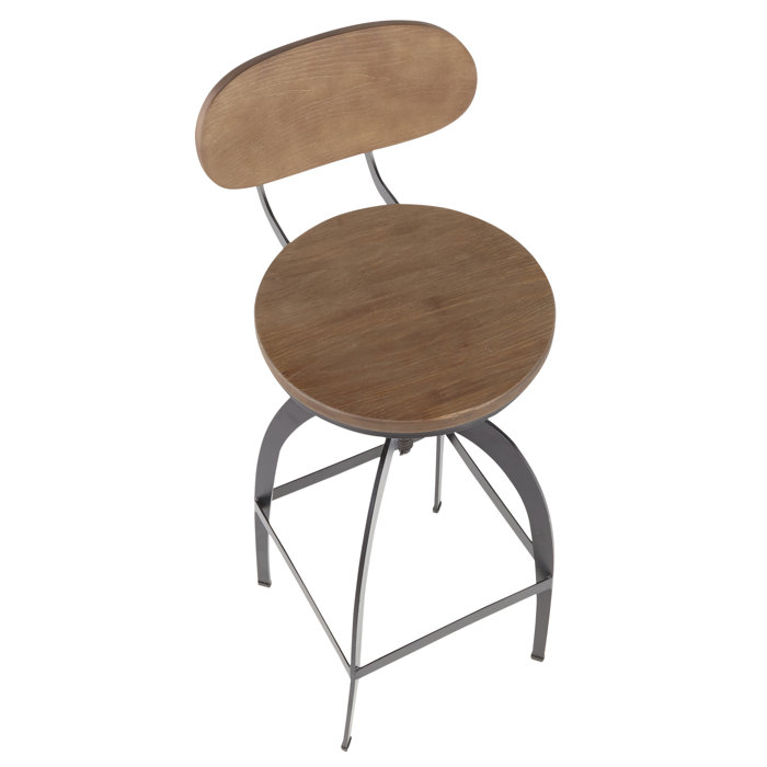 Sand & Stable Dylann Adjustable Height Stool & Reviews | Wayfair
