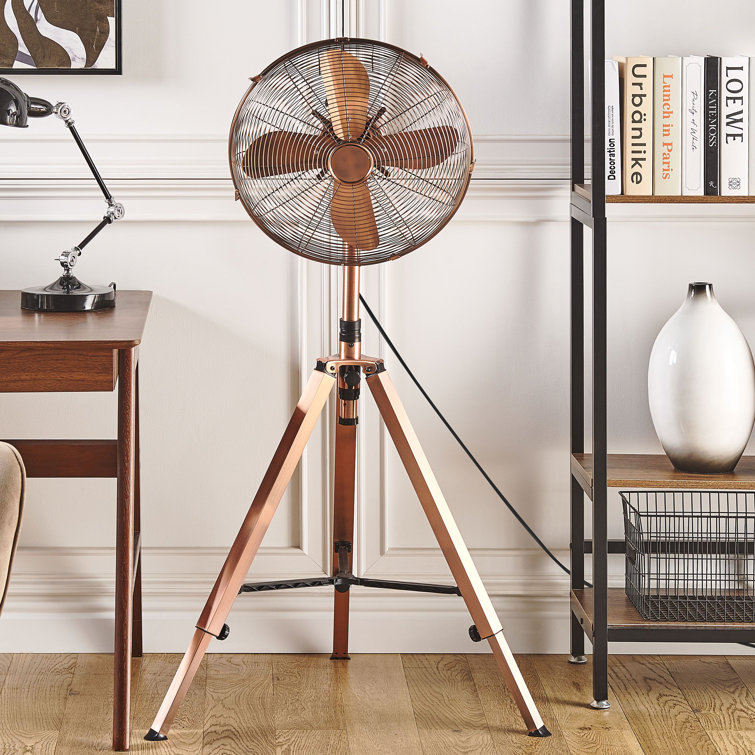 Symple Stuff Standing Fan Copper MEDWAY | Wayfair.co.uk