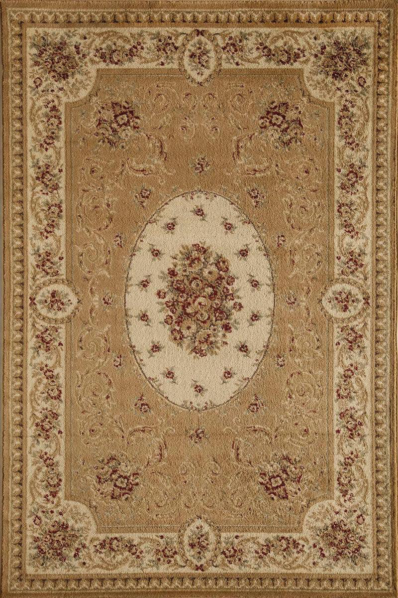 Threadbind Berghoff Cream/Brown Rug | Wayfair