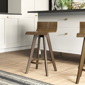 Mercury Row® Dery Swivel Bar & Counter Stool & Reviews | Wayfair