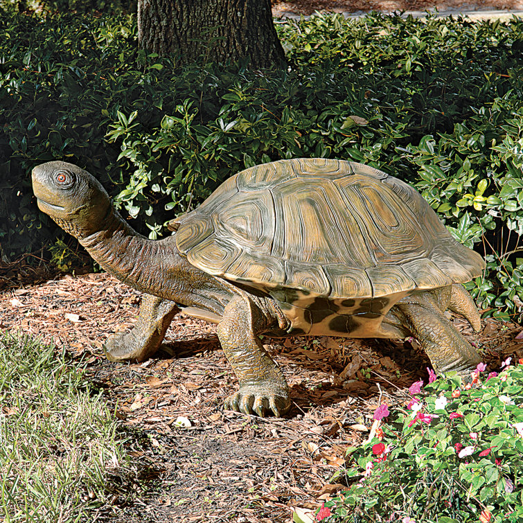 Design Toscano The Tranquil Tortoise Statue & Reviews | Wayfair